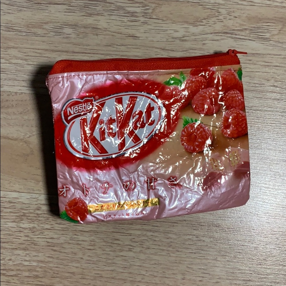 New Japanese Kitkat Wrapper Pouch - Gem